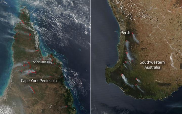 Fires Flaring Up All Over Australia | EurekAlert!