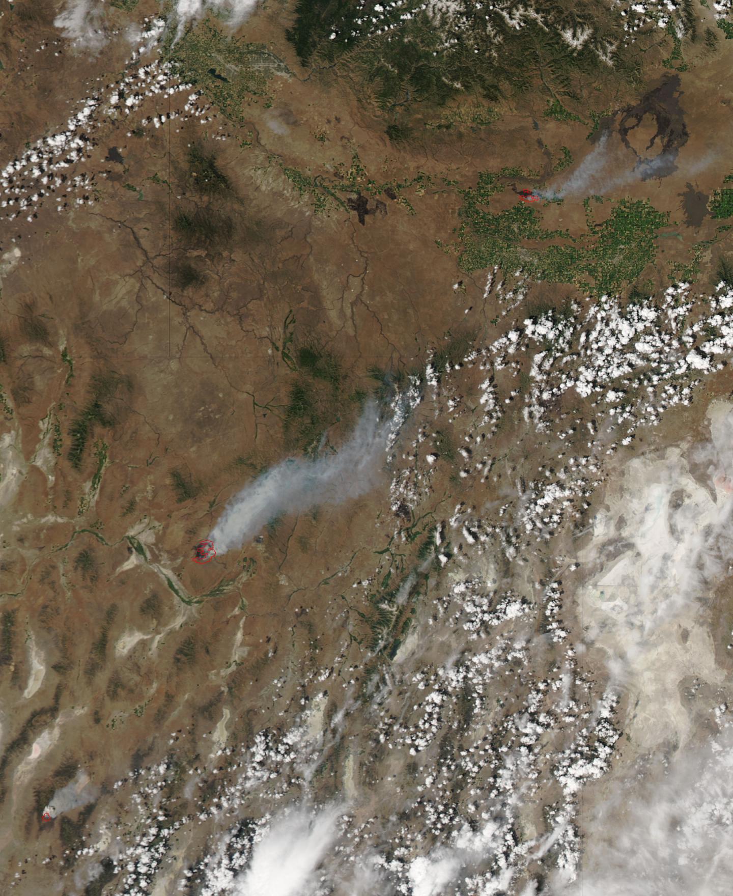NASA Spots Western US Drew, Ro [IMAGE] | EurekAlert! Science News Releases