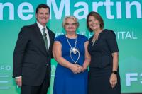 June Martin, RN, of Newport Hospital, receive | EurekAlert!