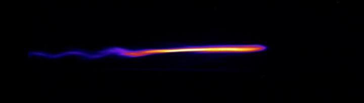 Electron beam spectrum [IMAGE] | EurekAlert! Science News Releases