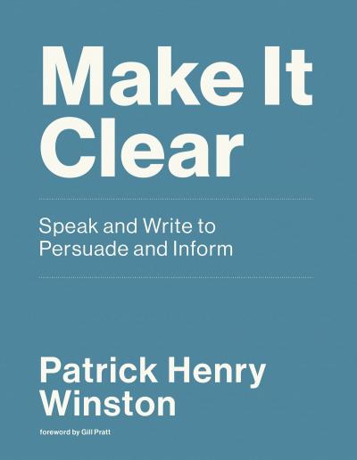 Make It Clear by MIT computing legend Patrick | EurekAlert!