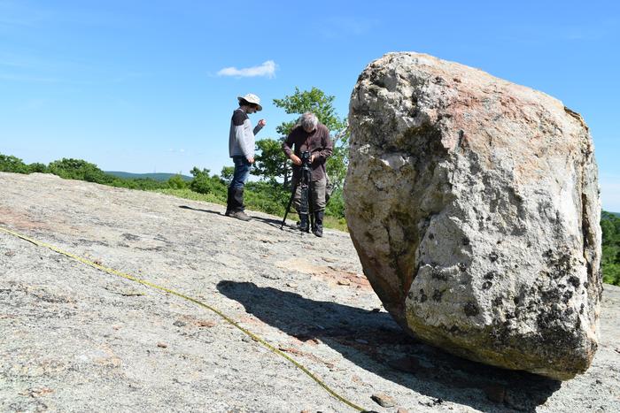 Precarious Boulder [IMAGE] | EurekAlert! Science News Releases