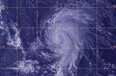 MTSAT-2 Sees Lekima [IMAGE] | EurekAlert! Science News Releases