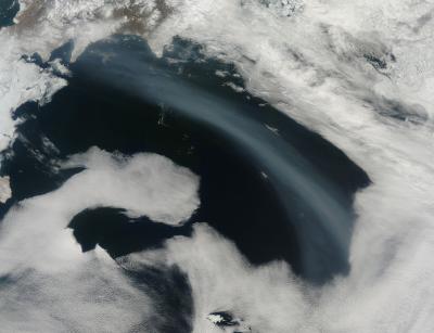 Smoke Over the Bering Sea | EurekAlert!