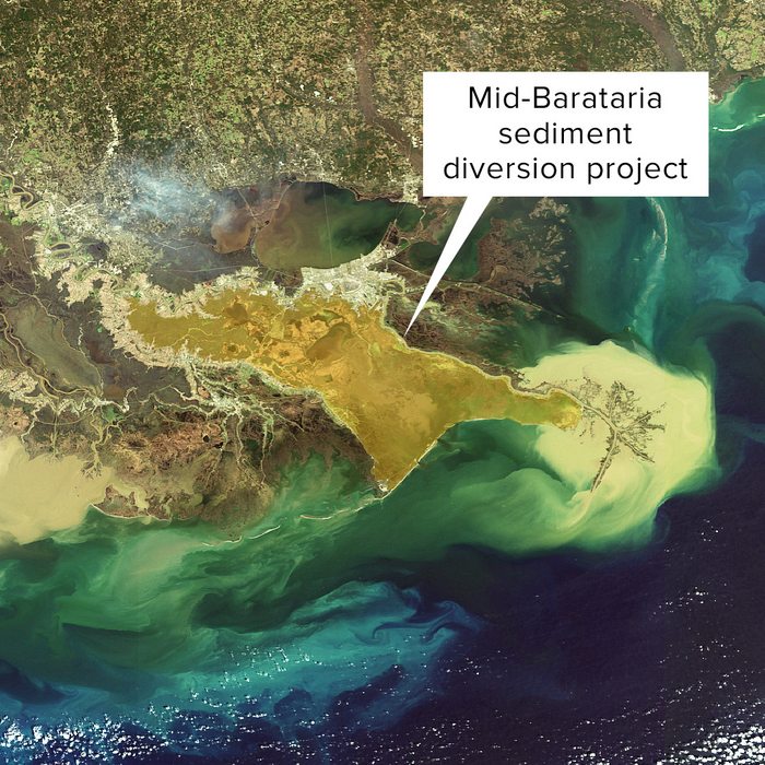 Mid-Barataria Sediment Diversi [IMAGE] | EurekAlert! Science News Releases