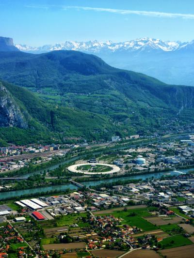 Aerial View of the ESRF [IMAGE] | EurekAlert! Science News Releases