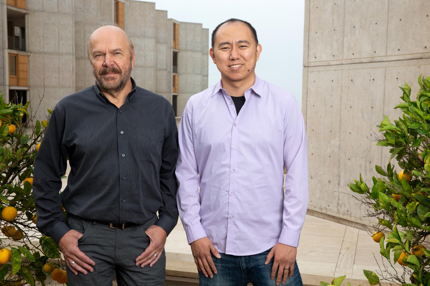 Joseph Ecker and Chongyuan Luo [IMAGE] | EurekAlert! Science News Releases
