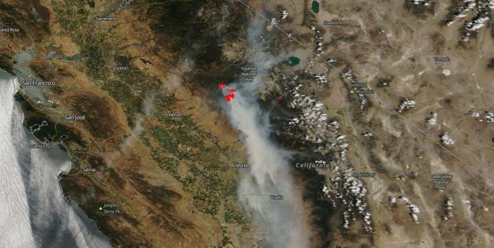 California's Ferguson Fire Dangers Now Includ | EurekAlert!
