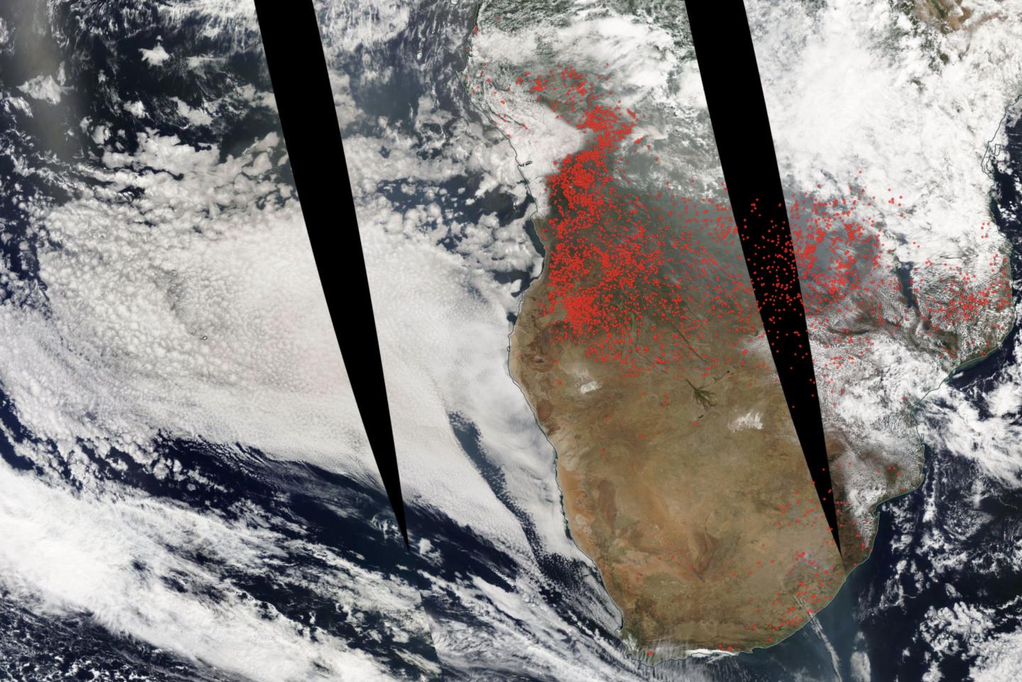 South African Fires [IMAGE] | EurekAlert! Science News Releases