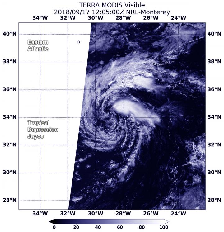 Aqua Image of Joyce [IMAGE] | EurekAlert! Science News Releases