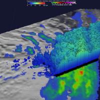 GPM flies over dissipating Tropical cyclone C | EurekAlert!