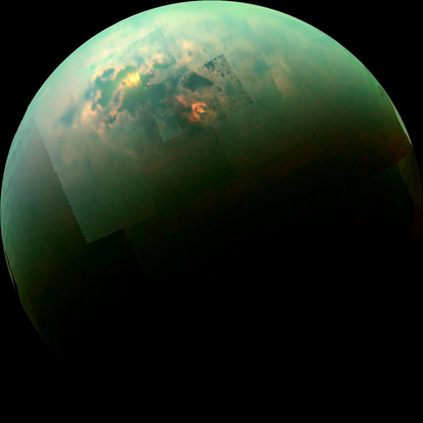 Titan Glint [IMAGE] | EurekAlert! Science News Releases