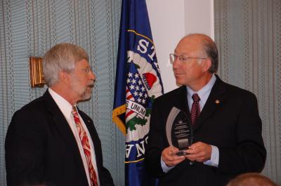 Colorado Sen. Ken Salazar receives Soil Stewa | EurekAlert!