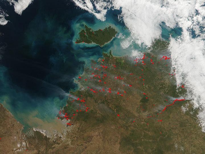 Bushfires in Northern Australia | EurekAlert!