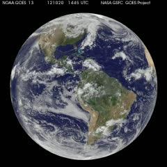 Satellite Sees Sandy: From Birth to Landfall | EurekAlert!