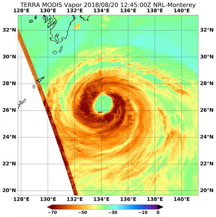 Terra Image of Soulik [IMAGE] | EurekAlert! Science News Releases