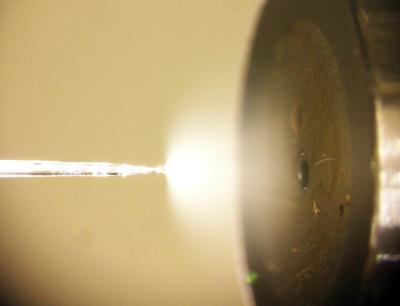 Etched Emitter for Mass Spectr [IMAGE] | EurekAlert! Science News Releases