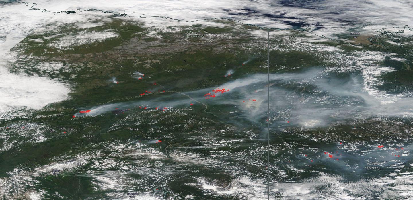 Wildfires Continue Near Fairbanks and in Alas | EurekAlert!