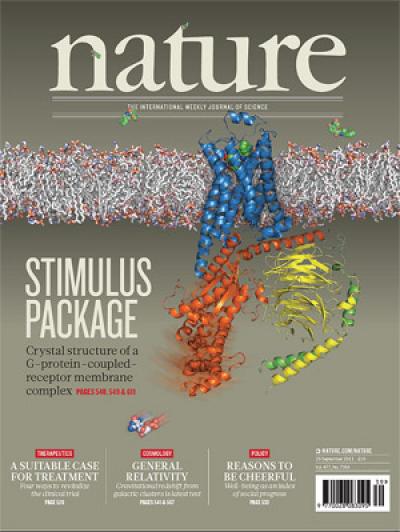 Nature Cover [IMAGE] | EurekAlert! Science News Releases
