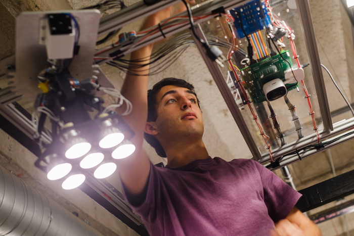 student working on prototype [IMAGE] | EurekAlert! Science News Releases