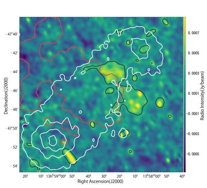 uGMRT radio intensity distribu [IMAGE] | EurekAlert! Science News Releases