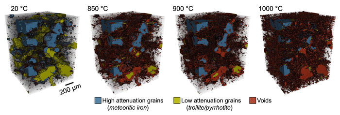 Meteorite Microstructure Rende [IMAGE] | EurekAlert! Science News Releases