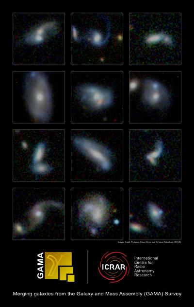 Monster galaxies gain weight by eating smalle | EurekAlert!