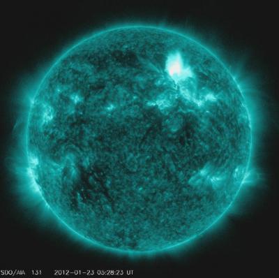M8.7 Solar Flare and Earth Directed CME | EurekAlert!