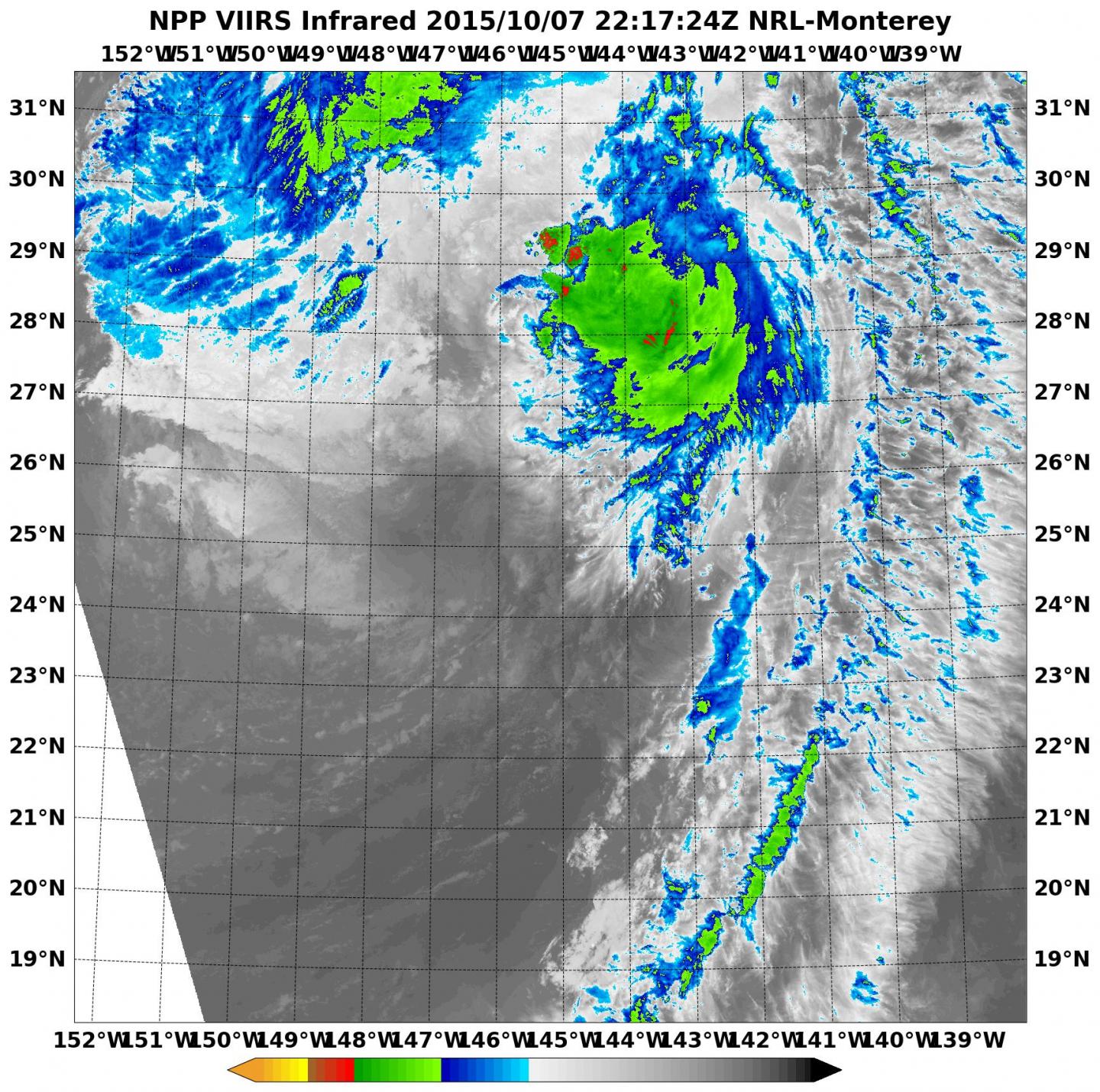 NASA-NOAA's Suomi NPP sees wind-shear battere | EurekAlert!