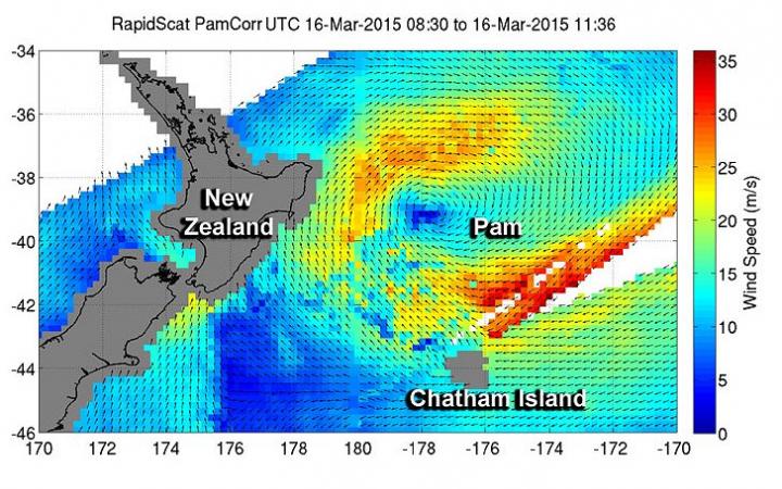 Tropical Cyclone Pam [IMAGE] | EurekAlert! Science News Releases