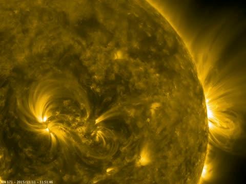 NASA's SDO Sees Sun's Brightening Magnetic Lo | EurekAlert!