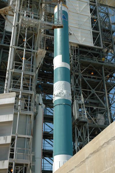 Delta II rocket coming together for NASA's GL | EurekAlert!