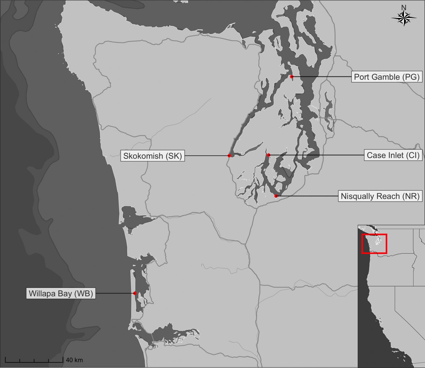 Study Site Map [IMAGE] | EurekAlert! Science News Releases