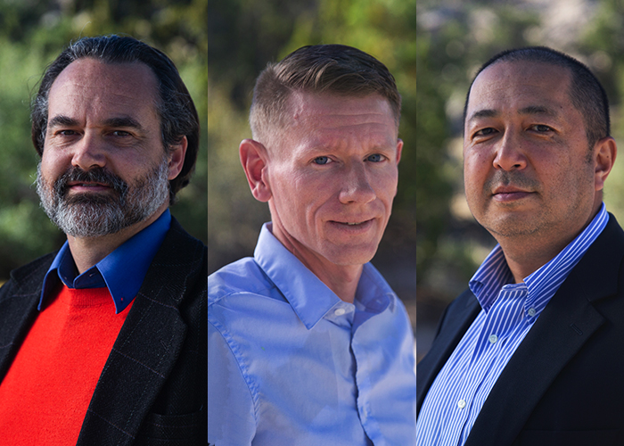 Three Los Alamos scientists el [IMAGE] | EurekAlert! Science News Releases