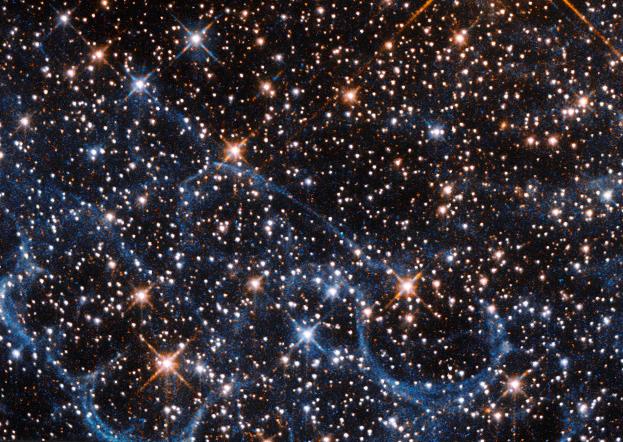 Hubble's Bubbles in the Tarant [IMAGE] | EurekAlert! Science News Releases