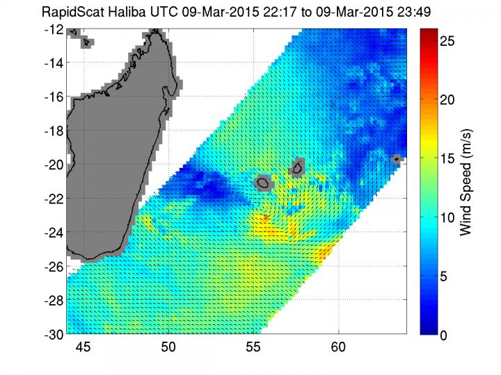 RapidScat Image of Haliba [IMAGE] | EurekAlert! Science News Releases