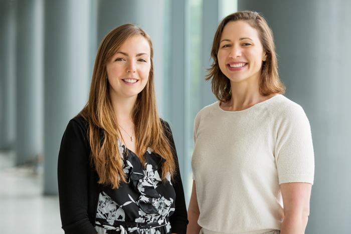 Marta Zamroziewicz and Rachel [IMAGE] | EurekAlert! Science News Releases
