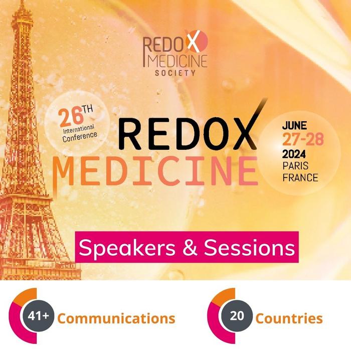 Redox Science Meets Medicine at the 26th Inte | EurekAlert!