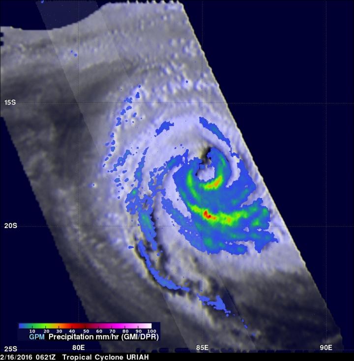 GPM image of Uriah [IMAGE] | EurekAlert! Science News Releases