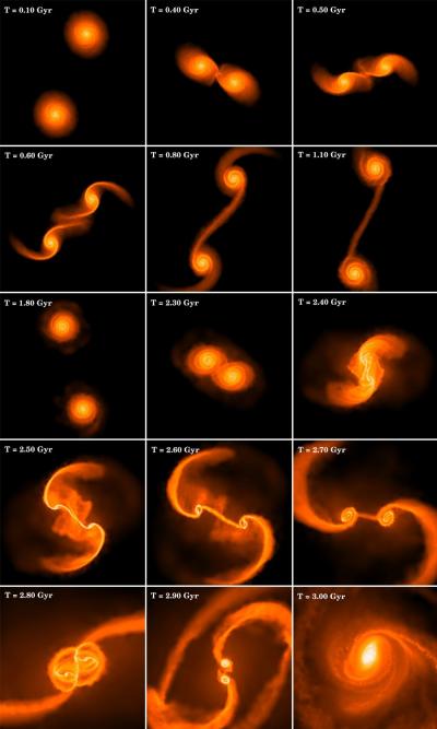 Colliding Galaxies [IMAGE] | EurekAlert! Science News Releases