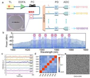 Parallel physical random bit generation towar | EurekAlert!