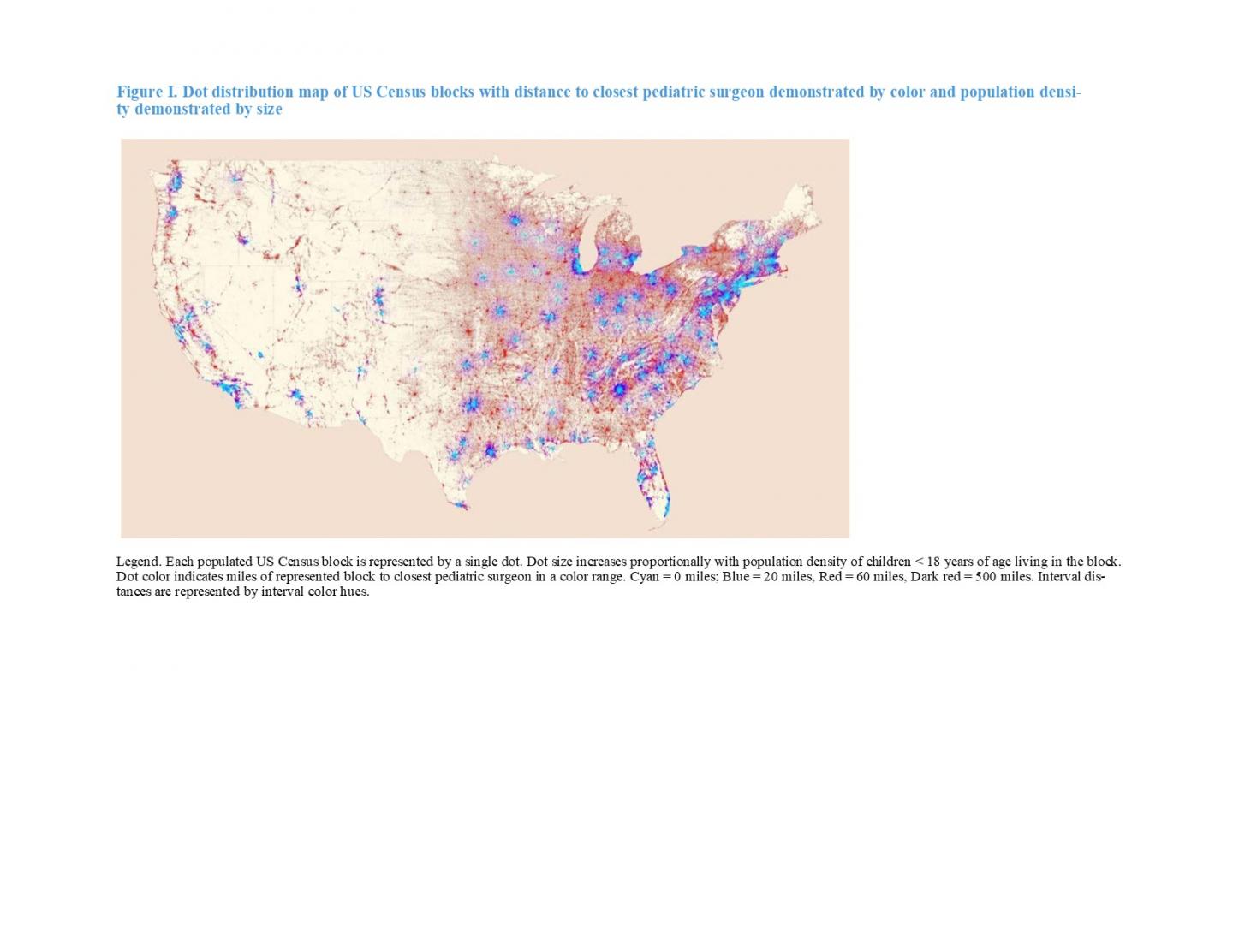 Dot Distribution Map [IMAGE] | EurekAlert! Science News Releases