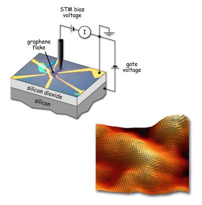 STM and Flake [IMAGE] | EurekAlert! Science News Releases