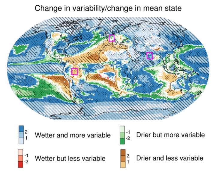 Rainfall becomes increasingly variable as cli | EurekAlert!