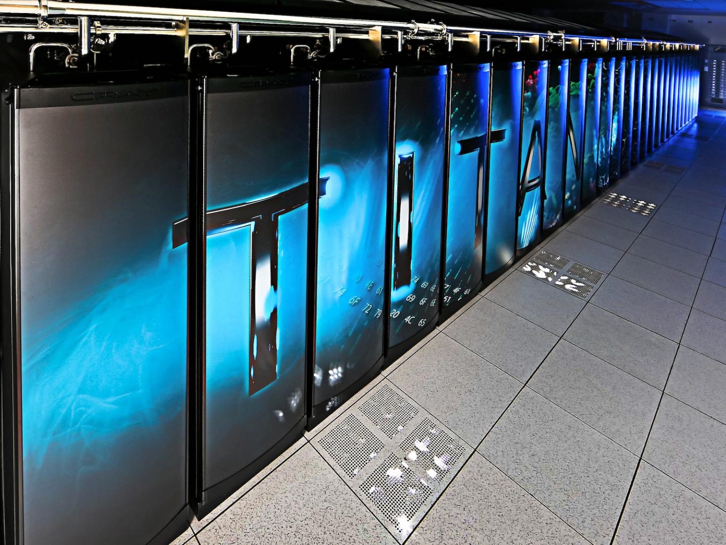 Titan Supercomputer at Oak Rid [IMAGE] | EurekAlert! Science News Releases