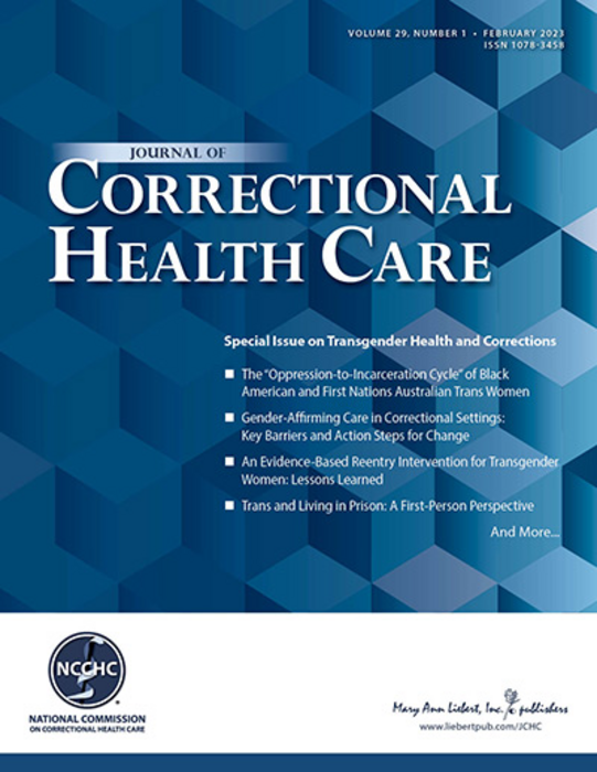 Transgender health in correctional systems | EurekAlert!