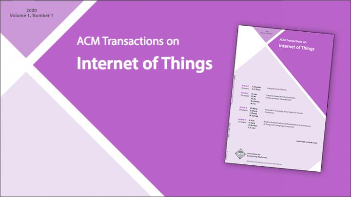 ACM publishes new journal on the Internet of | EurekAlert!