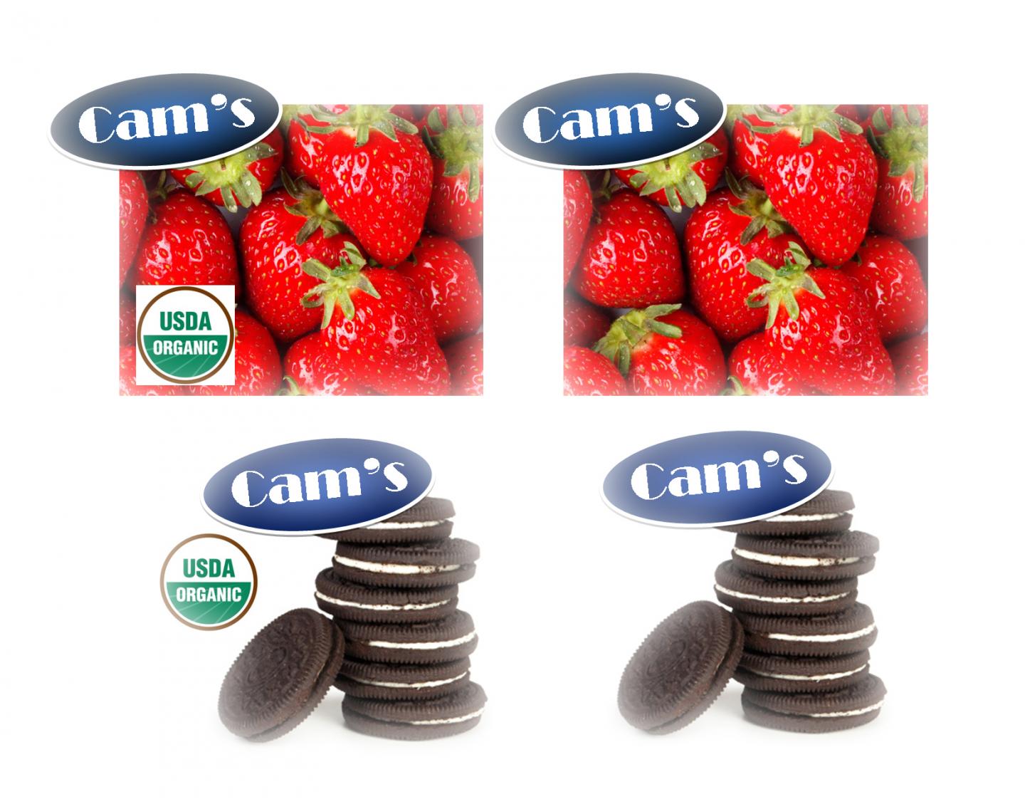 Graphic of Mock Food Labels [IMAGE] | EurekAlert! Science News Releases