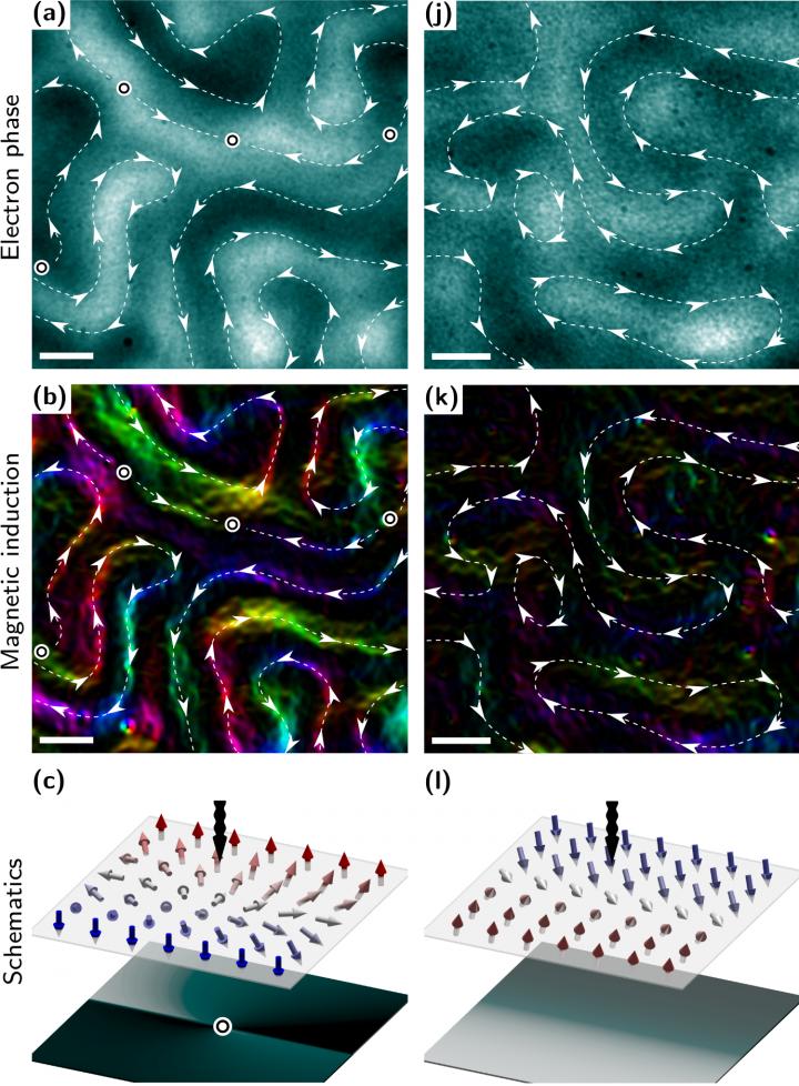 Scientists find ordered magnetic patterns in | EurekAlert!