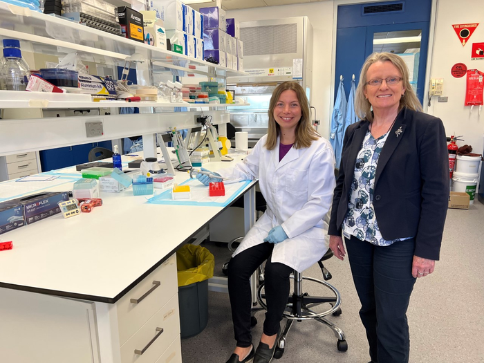 Dr Anya Arthurs and Professor [IMAGE] | EurekAlert! Science News Releases